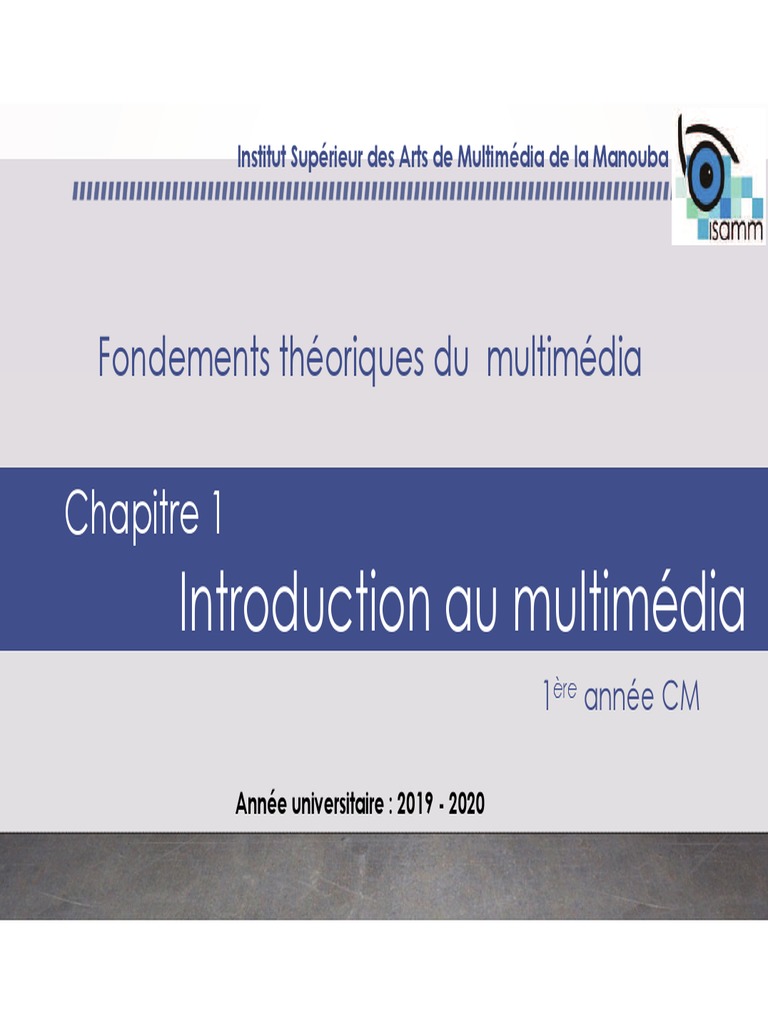Chapitre 1 PDF | PDF