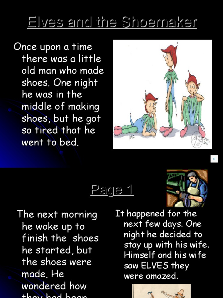 Elves and The Shoemaker | PDF