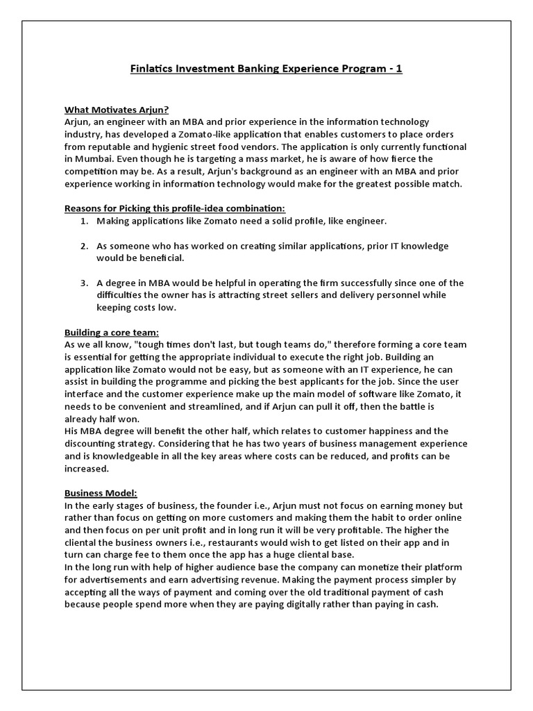 IBEP PROJECT 1.docx | PDF