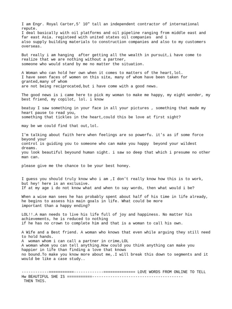 Contractor Format | PDF