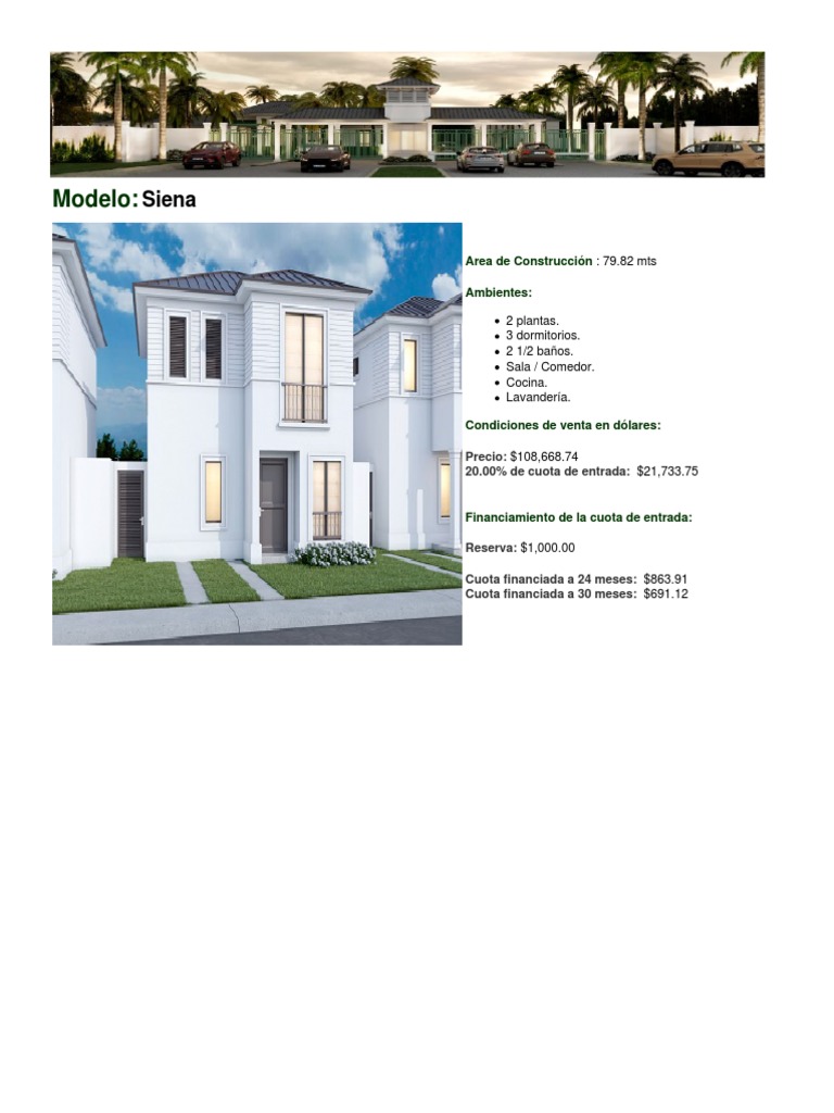 Modelo Siena | PDF