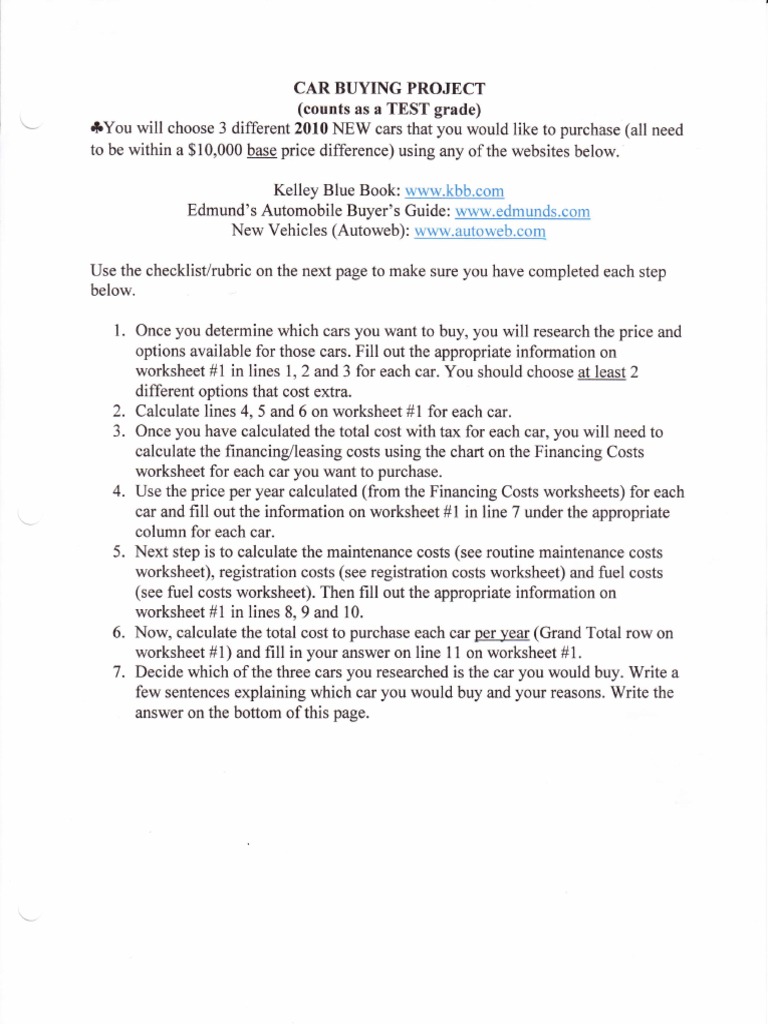 Carbuyproject | PDF | Finance & Money Management | Technology & Engineering