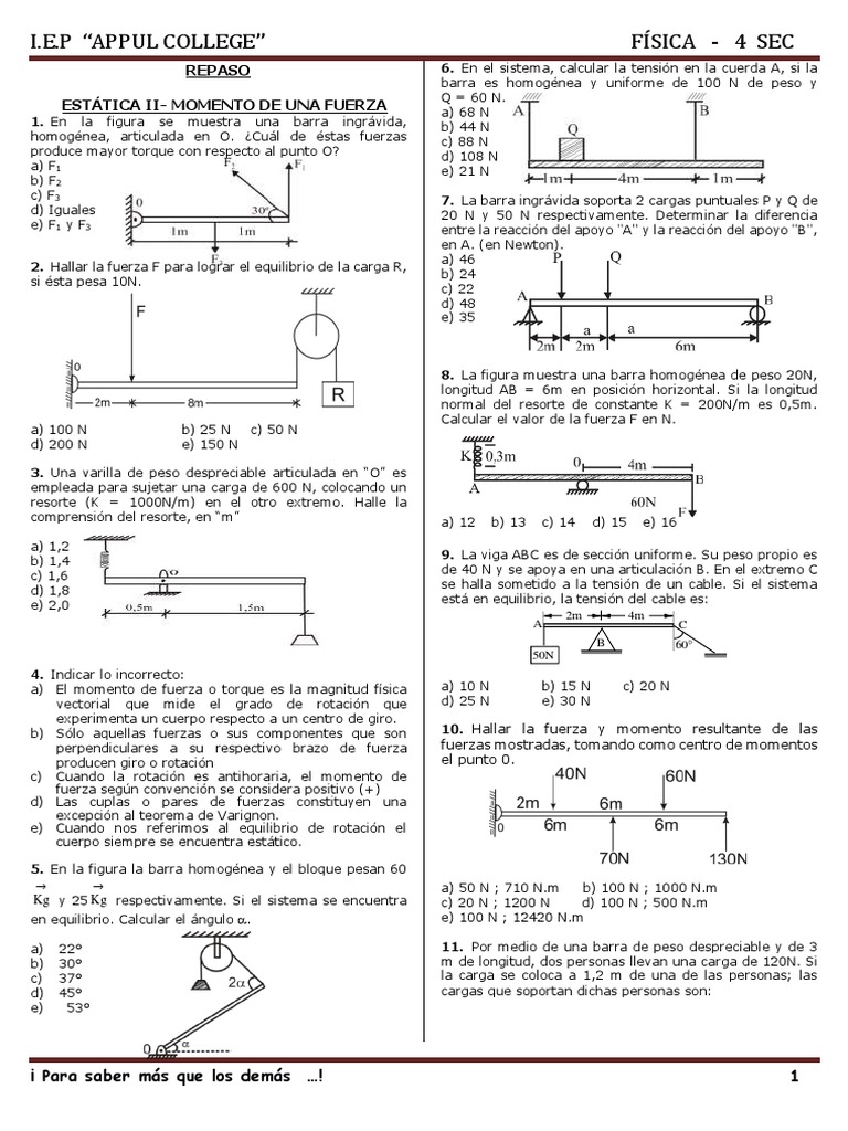 Jhon Fisi PDF | PDF | Fricción | Fuerza