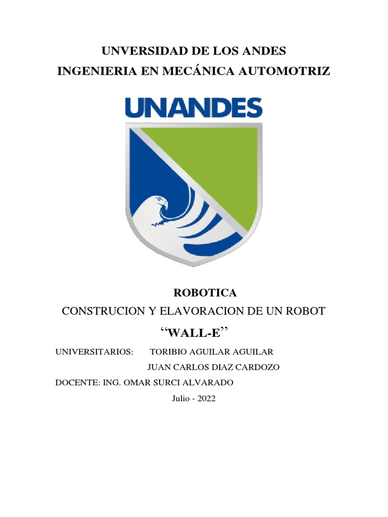 Proyecto - Wall-E | PDF