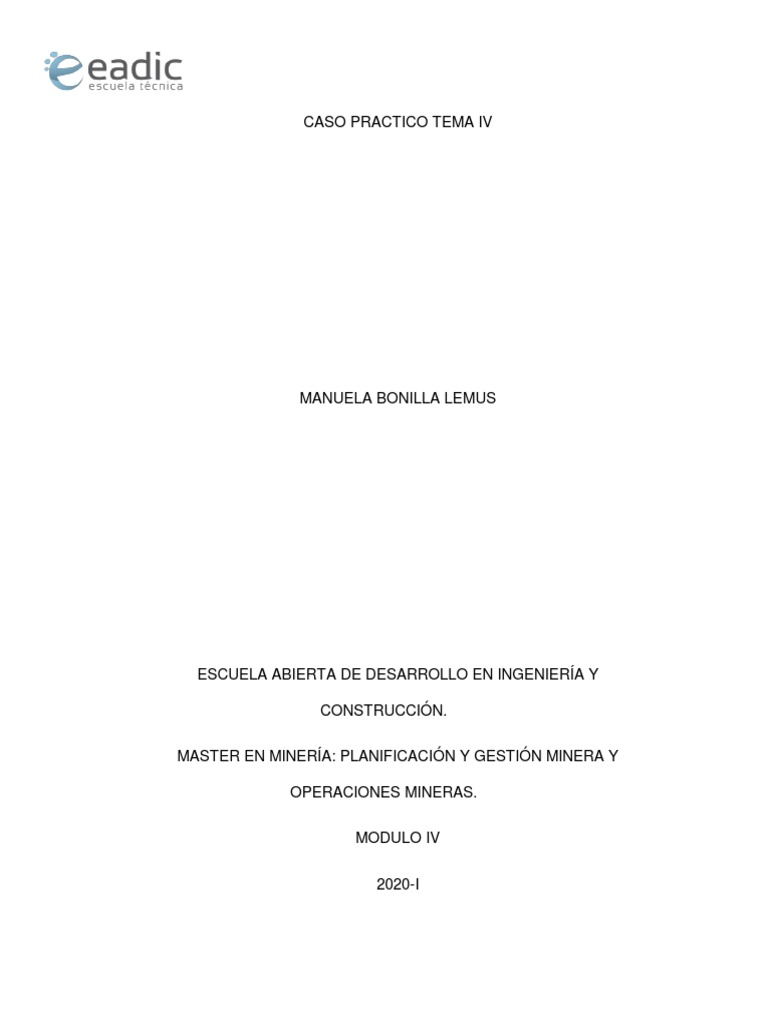 Caso Practico T4 | PDF