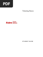 Sabre Quick Reference Guide | PDF | Civil Aviation | Transport