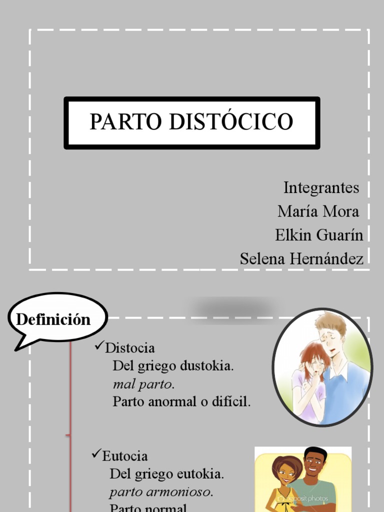 PARTO DISTOCICO (1) | PDF | Parto | Cuidado de la salud