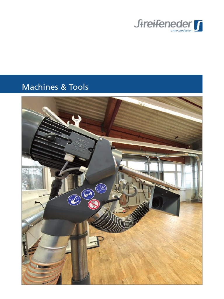 Streifeneder Catalogue Machines and Tools-Comp PDF | PDF | Safety