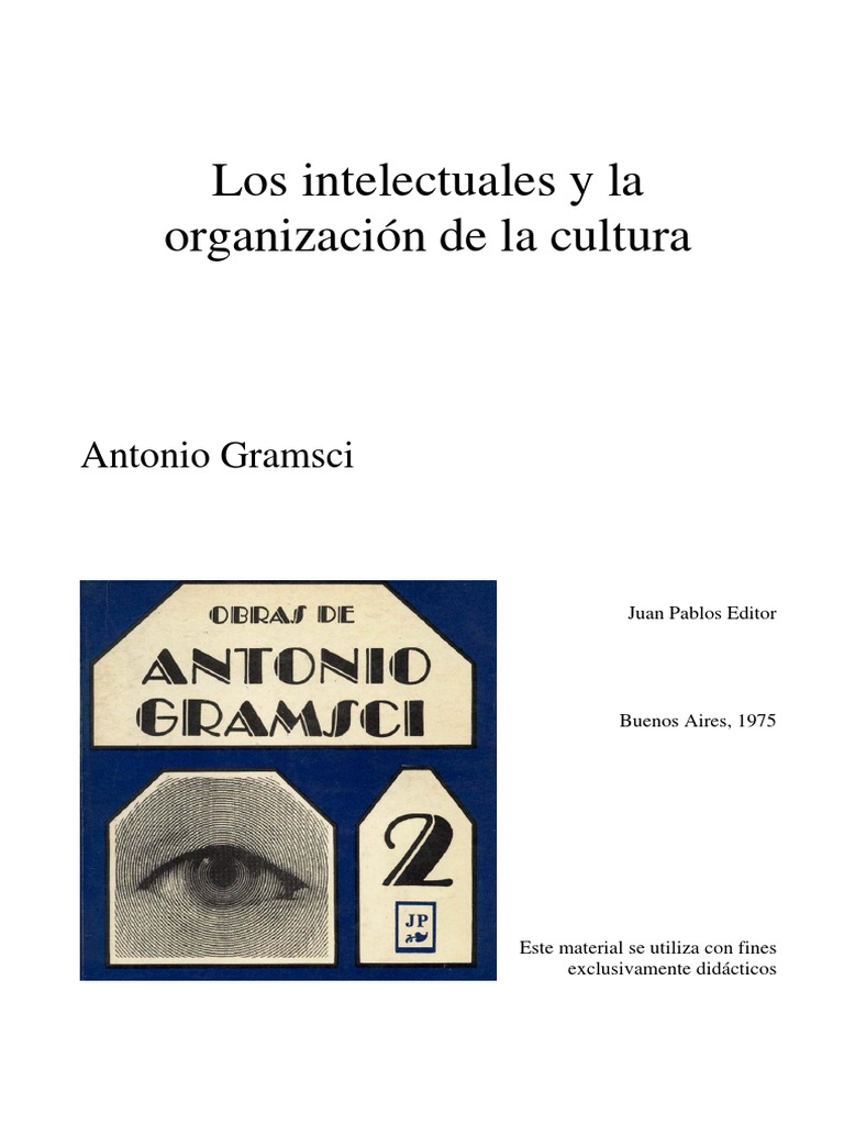 Ecpe Gramsci Unidad 1 Pdf