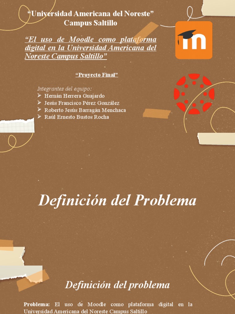 Proyecto Final (Proyecto Moodle) | PDF