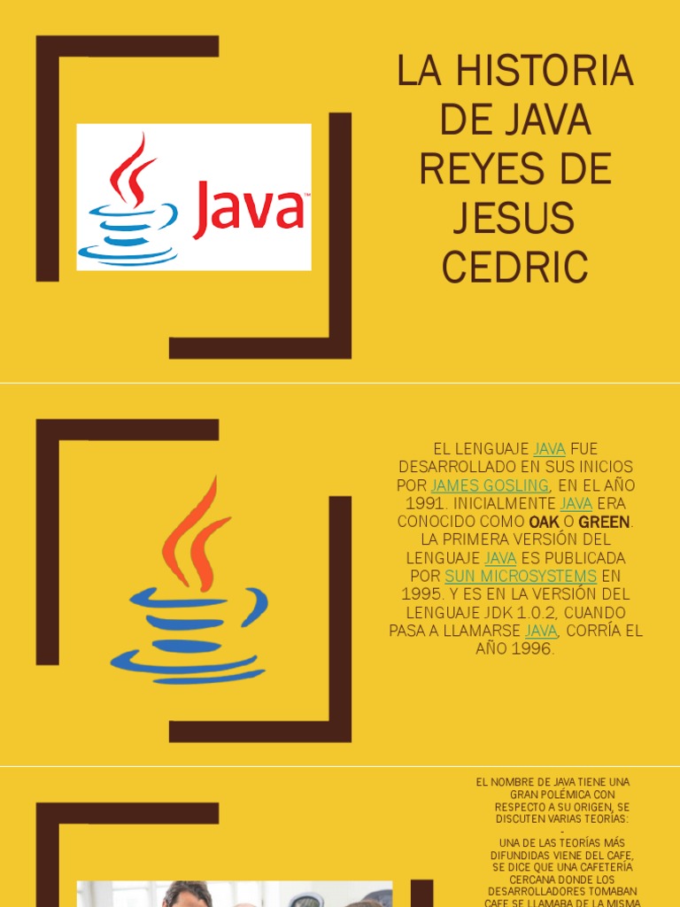 La Historia de Java PDF | PDF