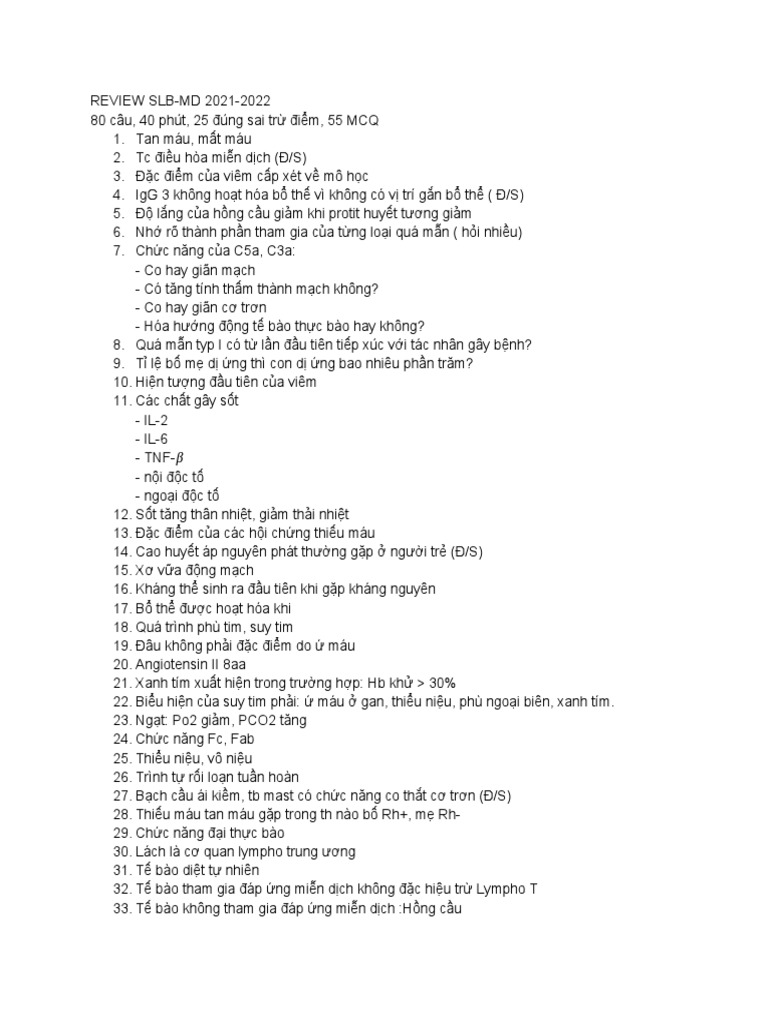 Review SLB-MD 2021-2022 | PDF