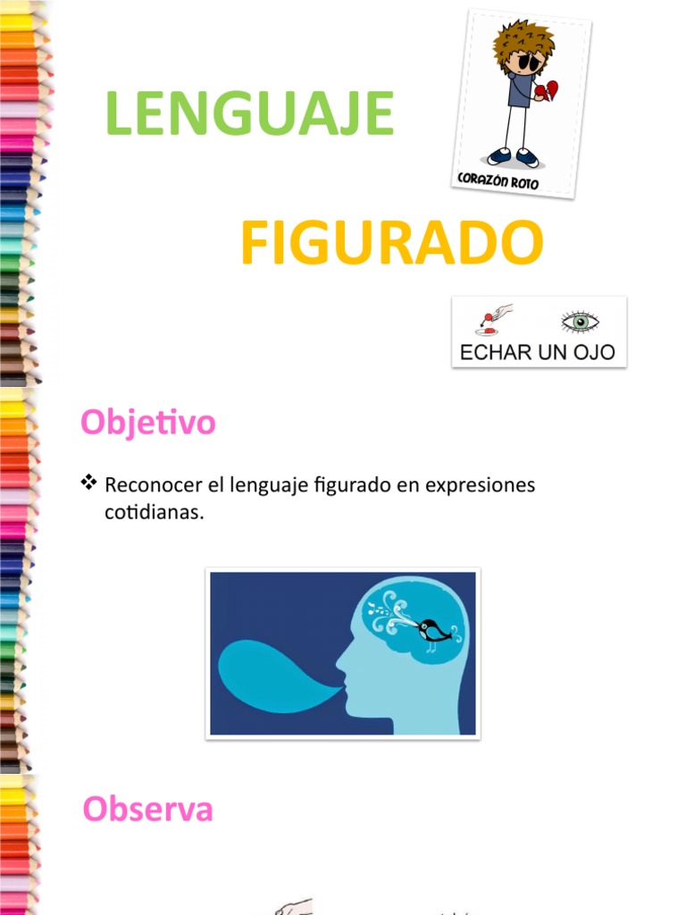 6. LENGUAJE FIGURADO 6° | PDF