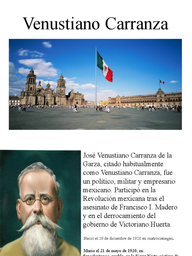 Venustiano Carranza | PDF