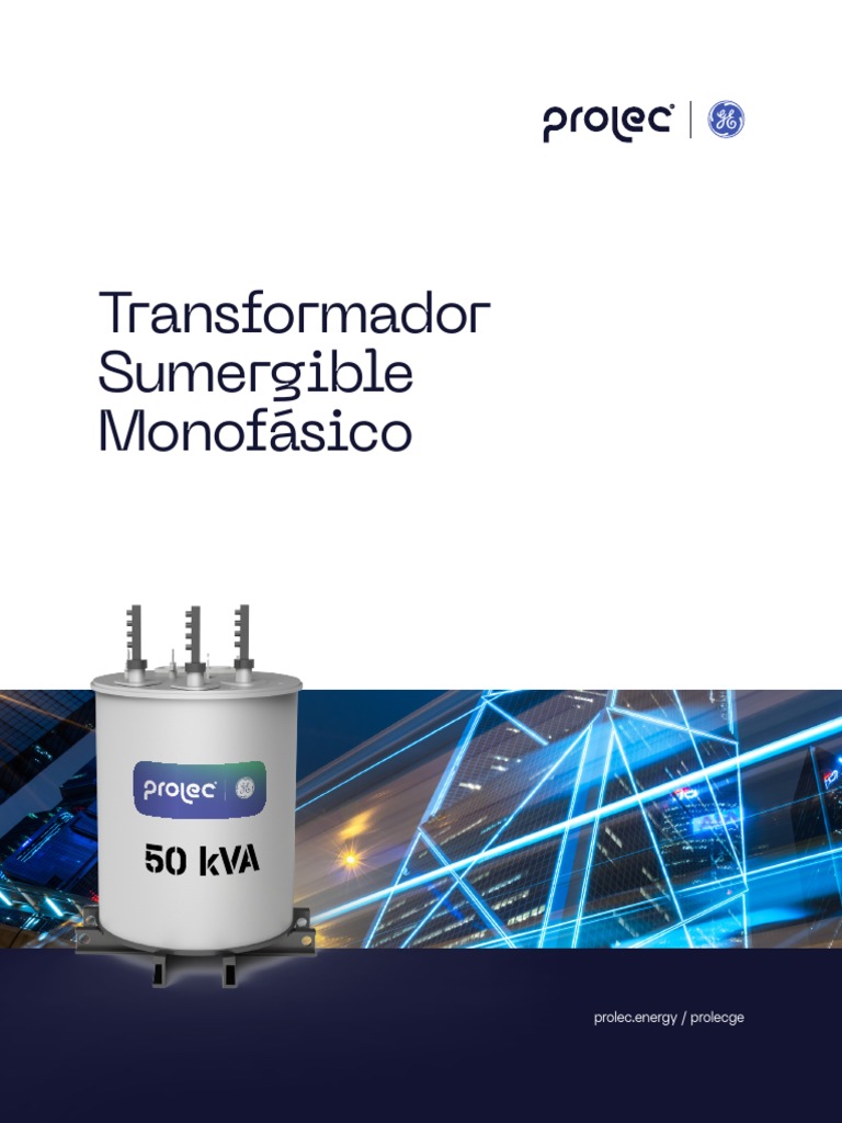 Transformador SUMERGIBLE MONOFASICO PDF | PDF