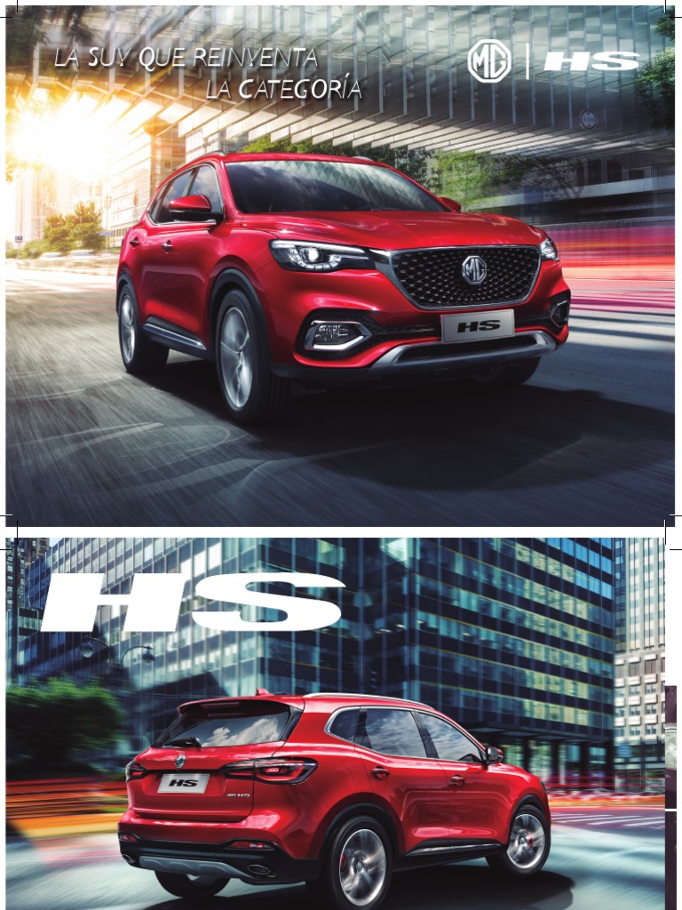 MG Hs Catalogo PDF | PDF | Vehículos terrestres | Vehículos