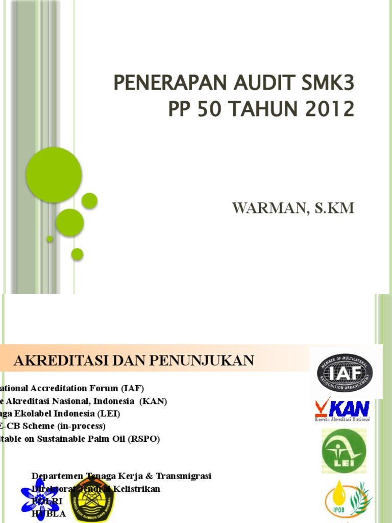 Audit SMK3 | PDF