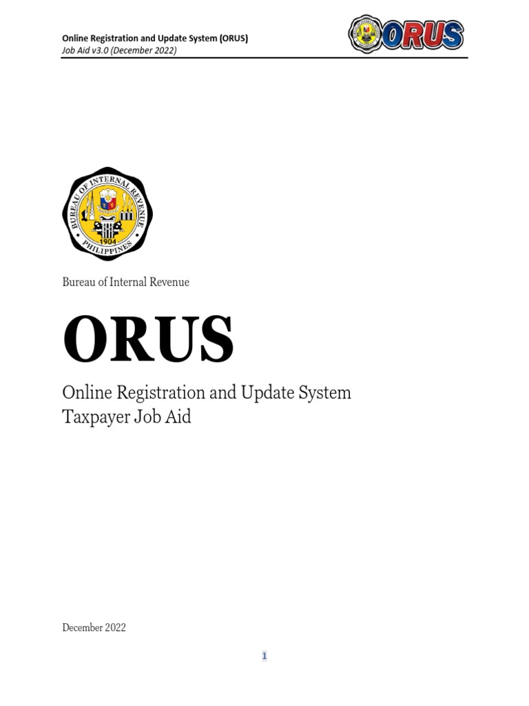 ORUS Manual.pdf | PDF