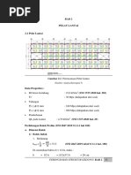 Contoh Perhitungan Plat 2 Arah | PDF