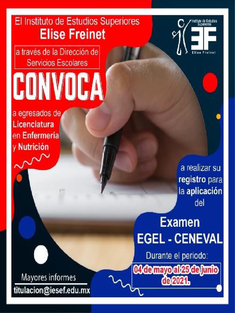 Eexamen EGEL - CENEVAL | PDF