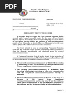 PCW Brochure R.A-9262 Anti-VAWC Act English 2024 MSWDO Dipaculao | PDF