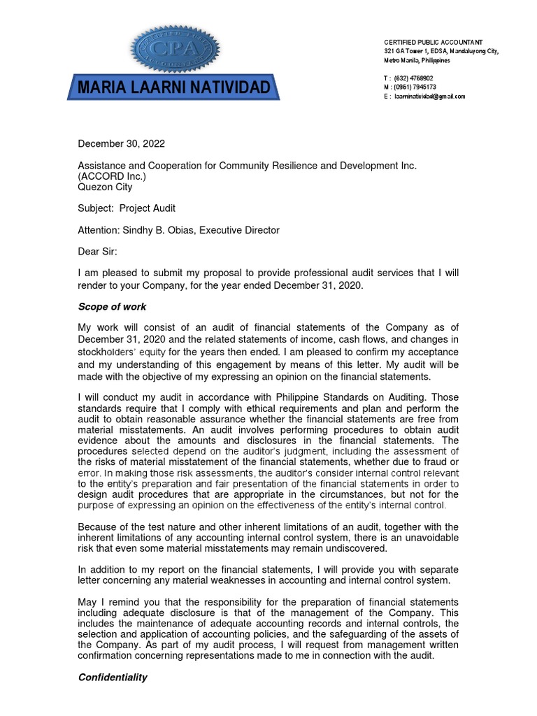 Institutional Audit Sample | PDF