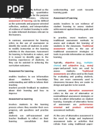 Module 6 Authentic and Differentiated Assessments | PDF | Educational ...