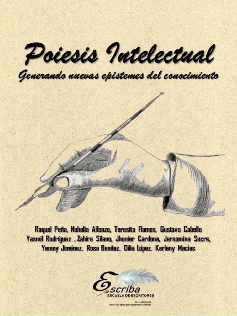 Libro Poiesis Intelectual 25-03-2023 PDF | PDF | Teoría | Conocimiento