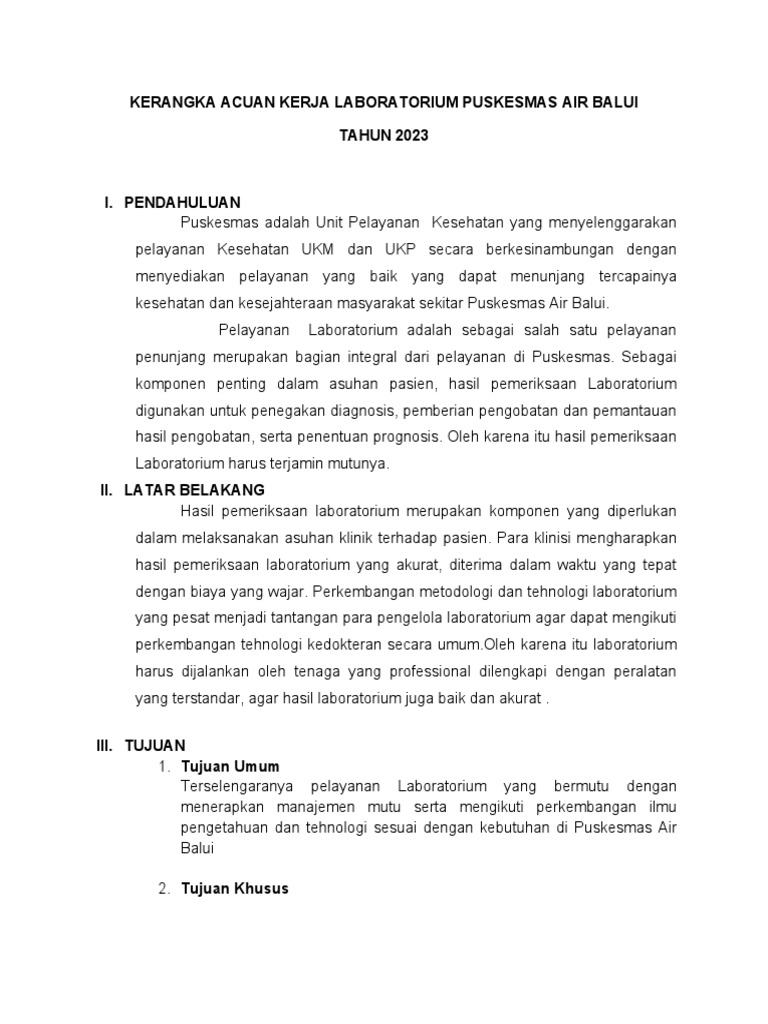 Kak Laborat | PDF