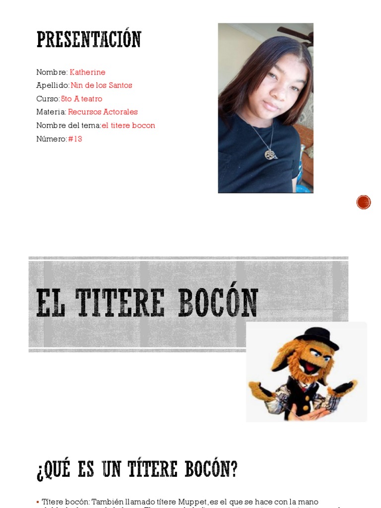 Titere Bocon | PDF