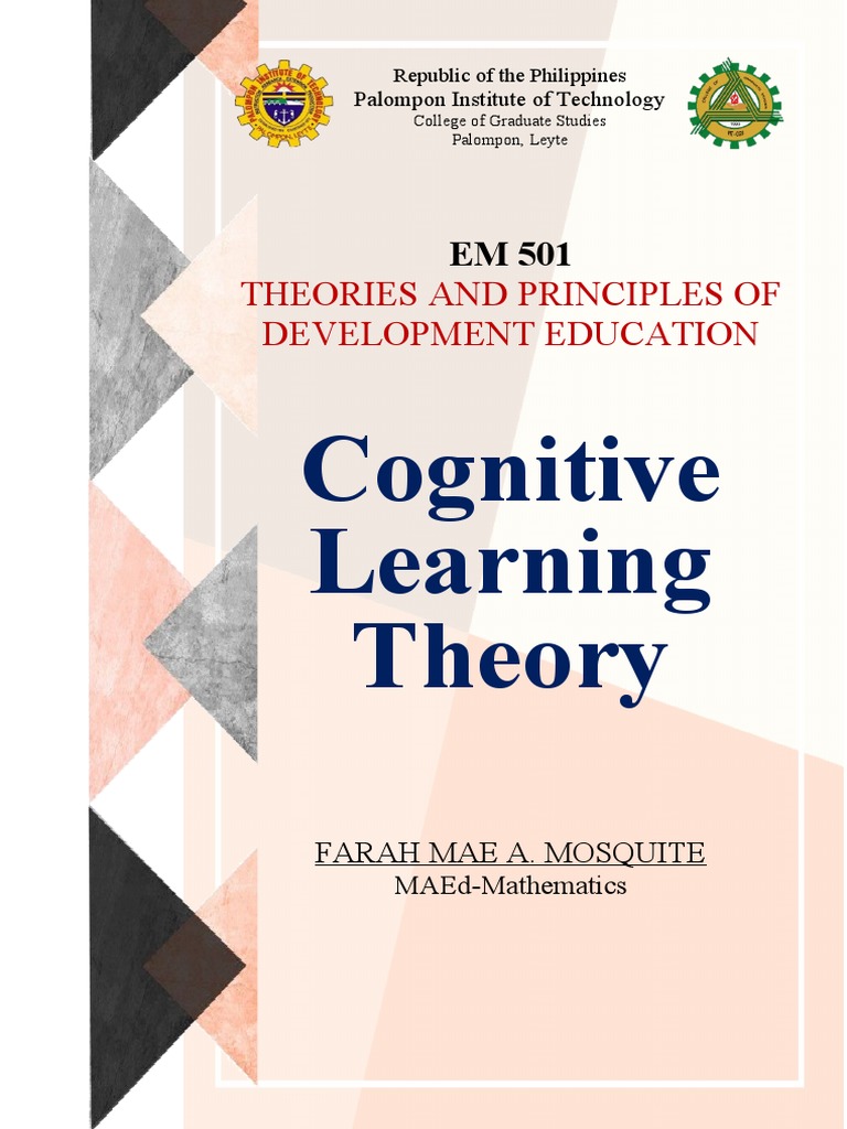 Cognitive Learning Theory Module | PDF | Schema (Psychology) | Cognition