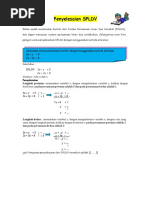 Modul SPLDV Kelas VIII: Metode & Pembelajaran | PDF