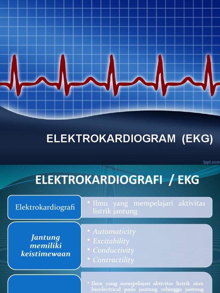 Elektrokardiogram (Ekg) | PDF