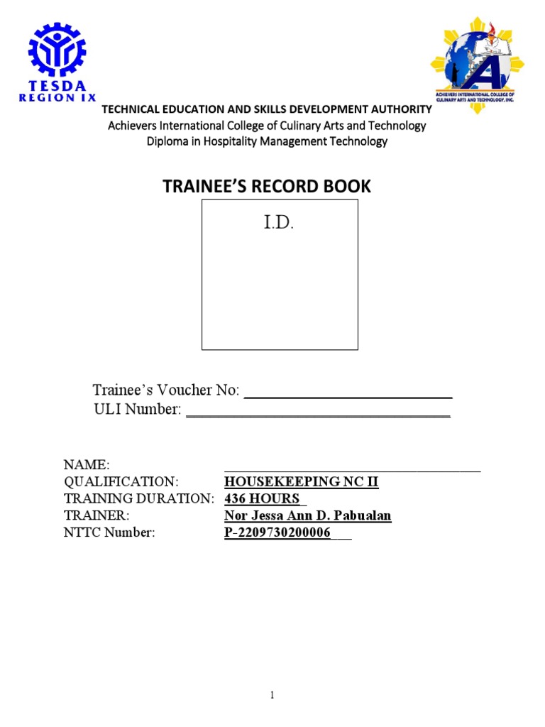 Aiccat TRB For HSK Ncii Basic Competencycommon Core | PDF