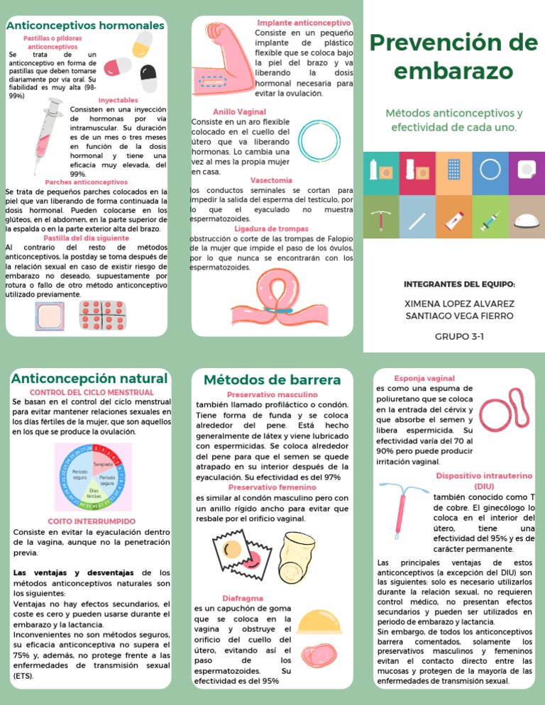 Prevenciã N Del Embarazo PDF | PDF