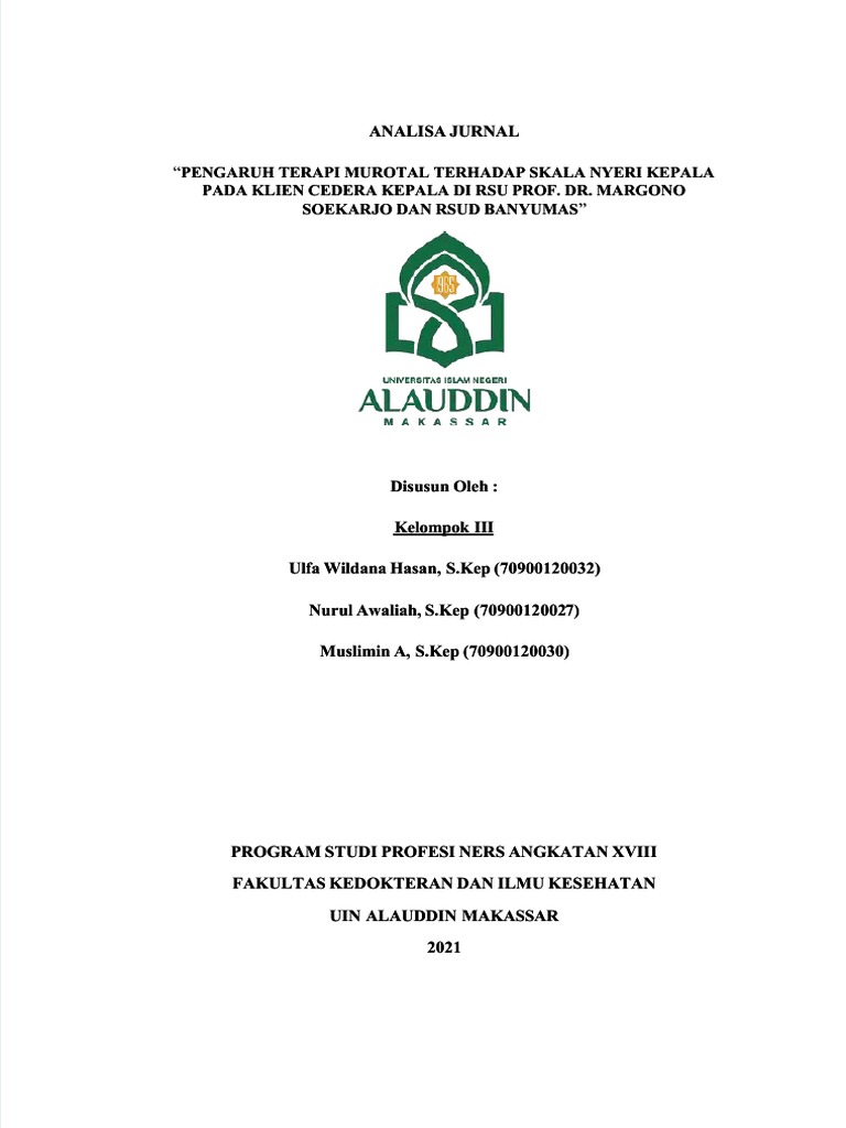 Jurnal Murotal PDF | PDF