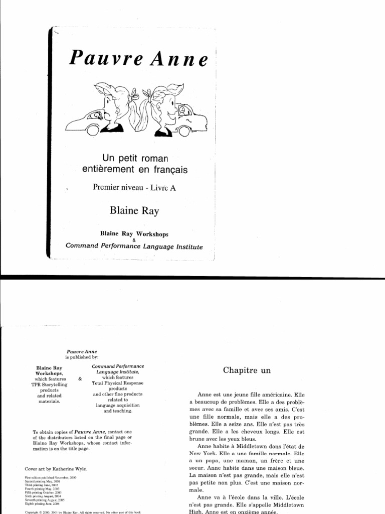 Pauvre Anne BOOK PDF | PDF