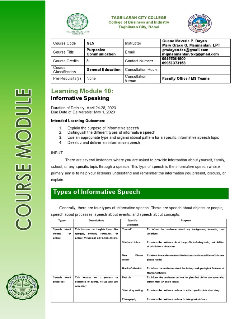 GE5 - Module 10 - S2 2022 2023 PDF | PDF