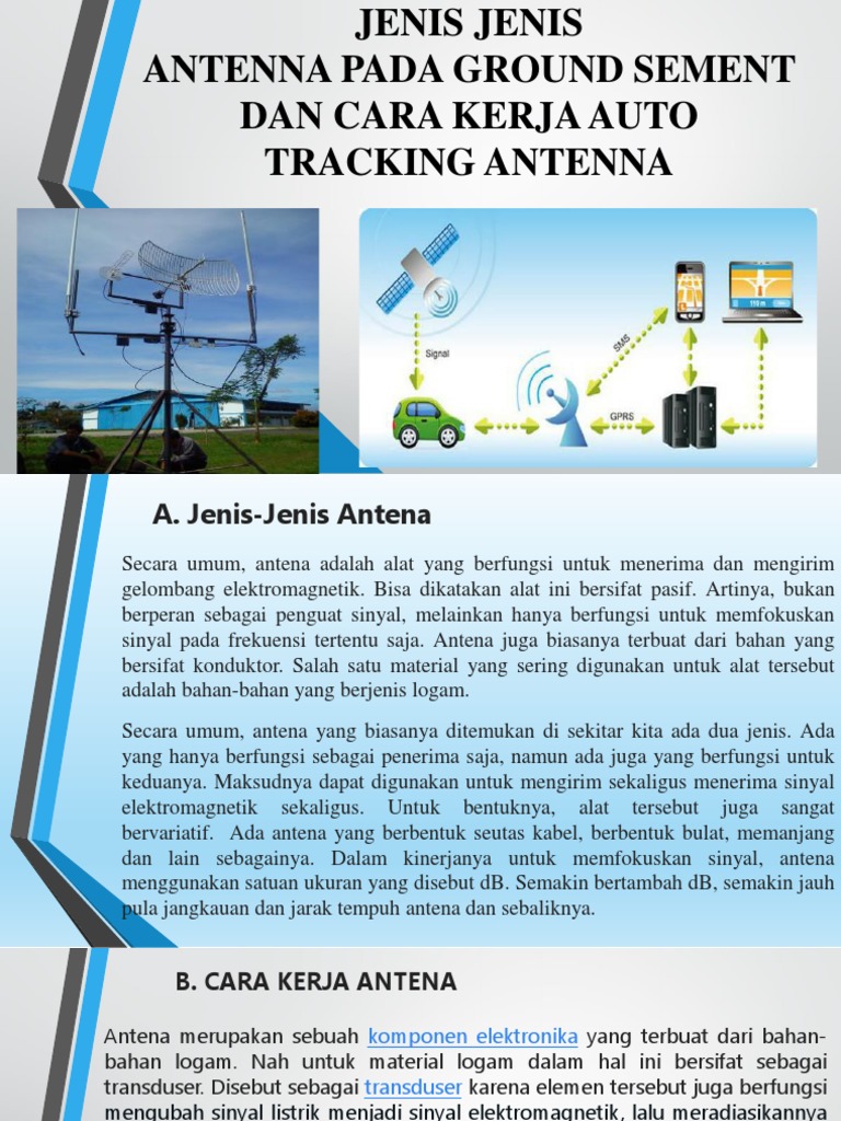 Jenis Jenis Antena PDF | PDF