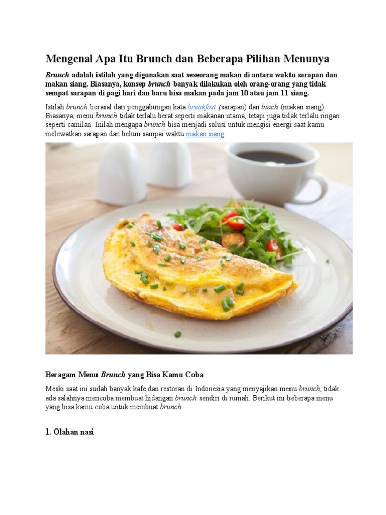Brunch | PDF