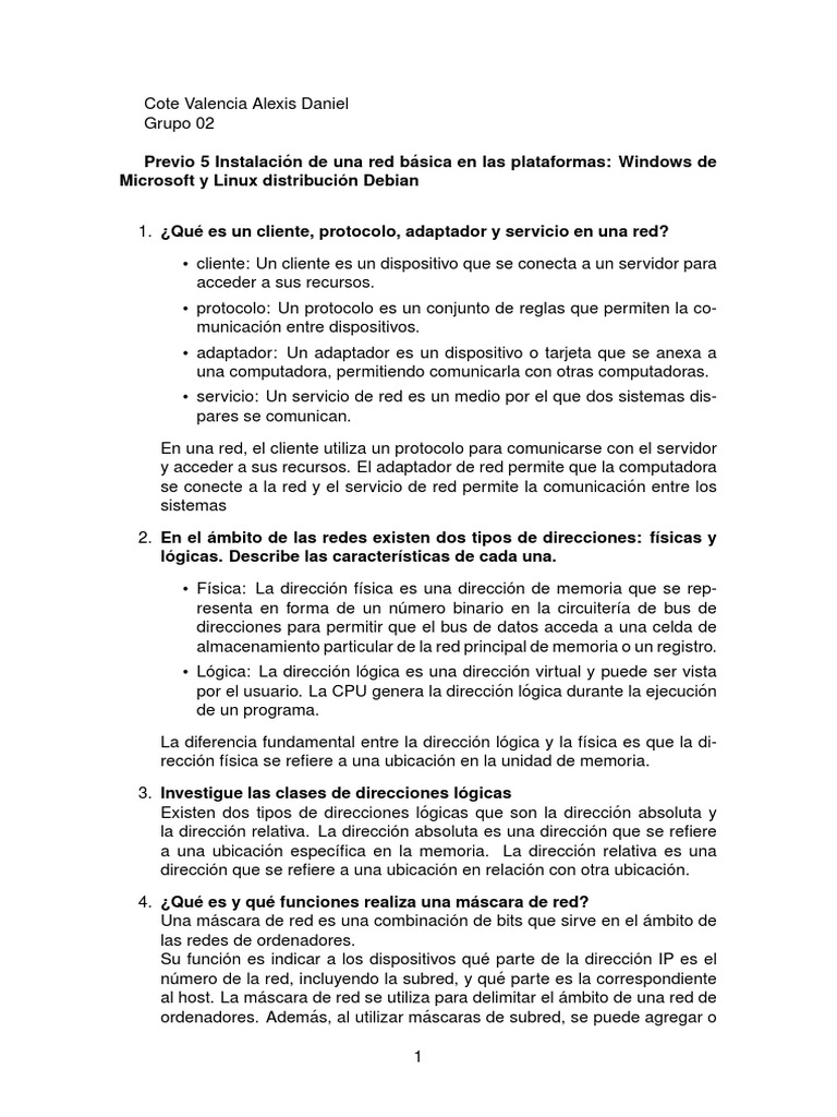 Previo 5 Alexis Cote | PDF