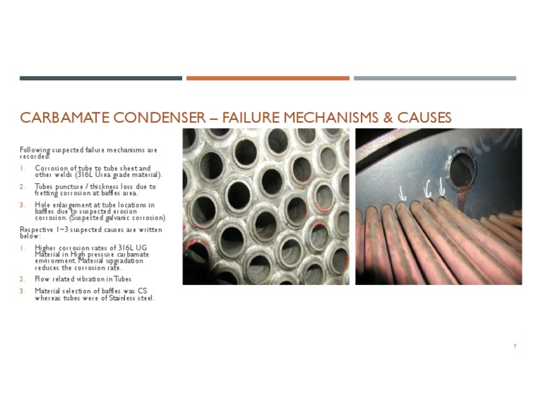 Carbamate COndensor Failure Mechanism and Causes PDF | PDF