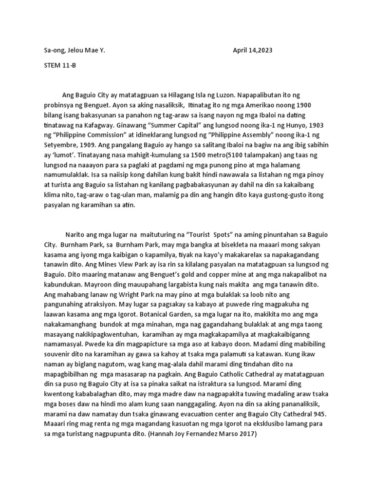 Pagbasa Magulo Ang Instructions | PDF