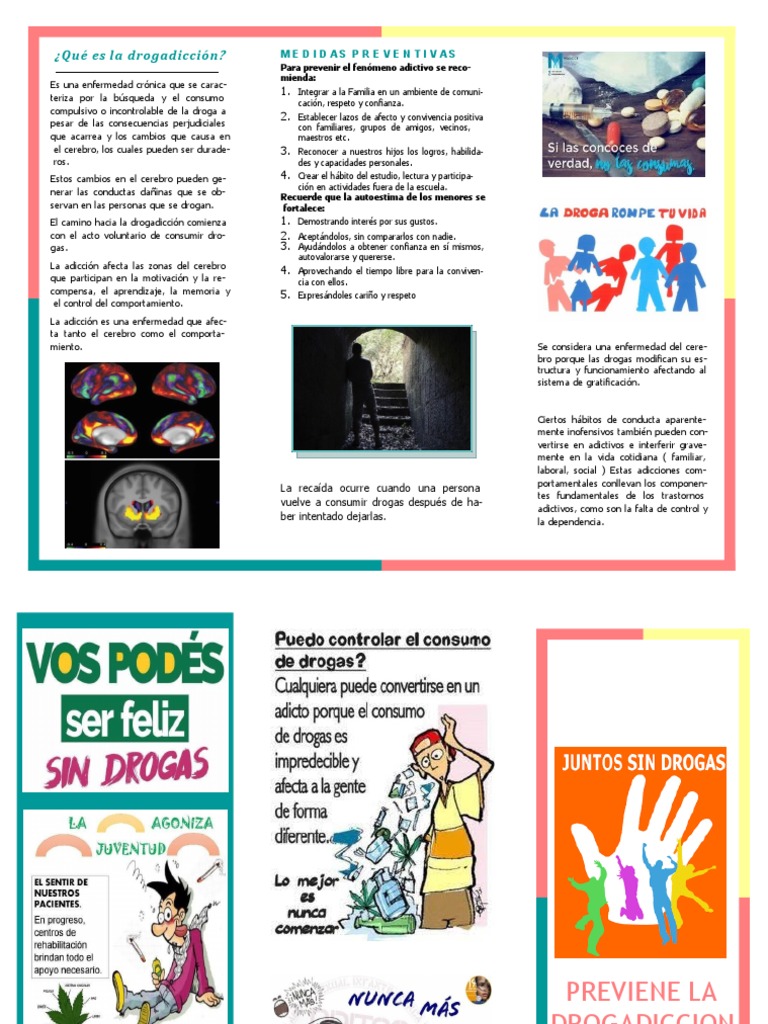 Triptico de Las Drogas 7 | PDF