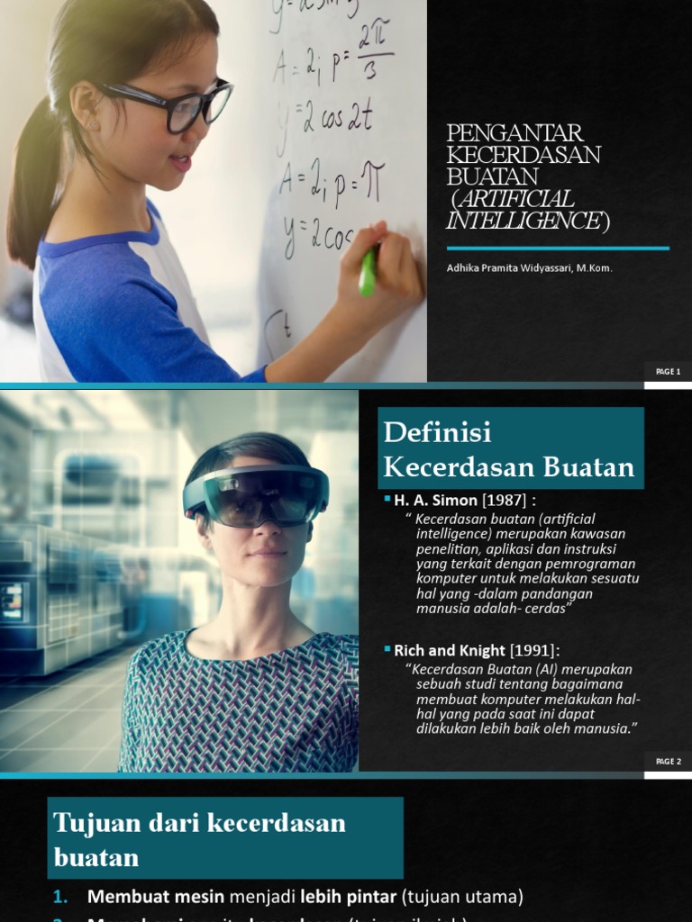 Pengantar Kecerdasan Buatan | PDF