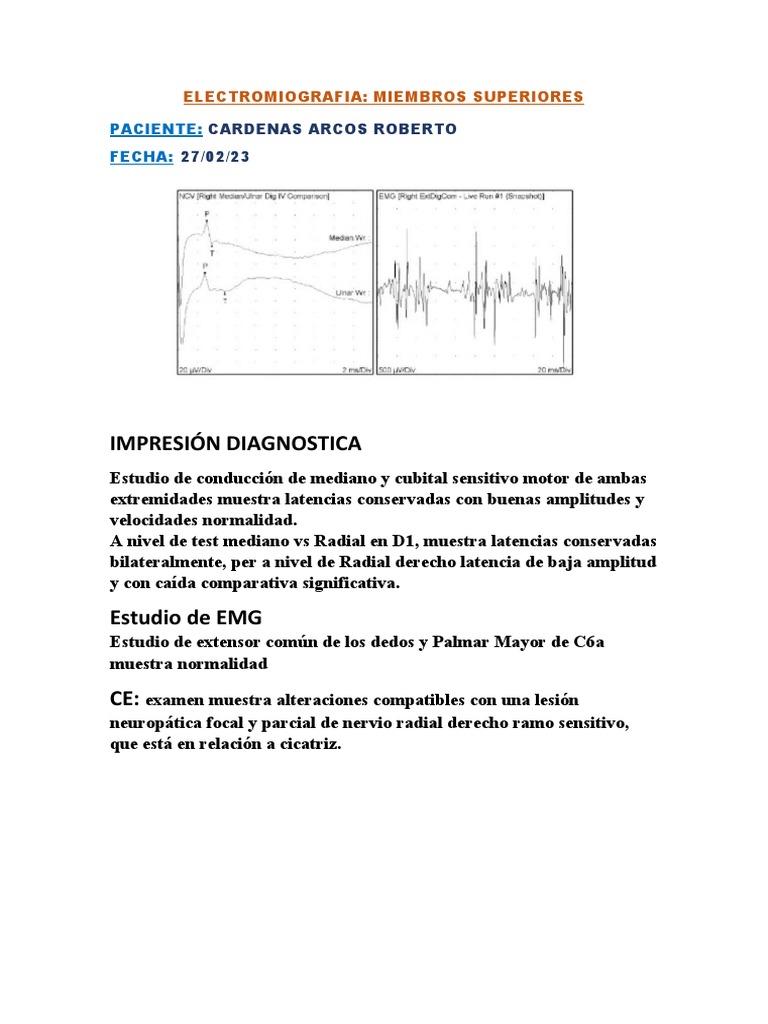 ELECTROMIOGRAFIA | PDF