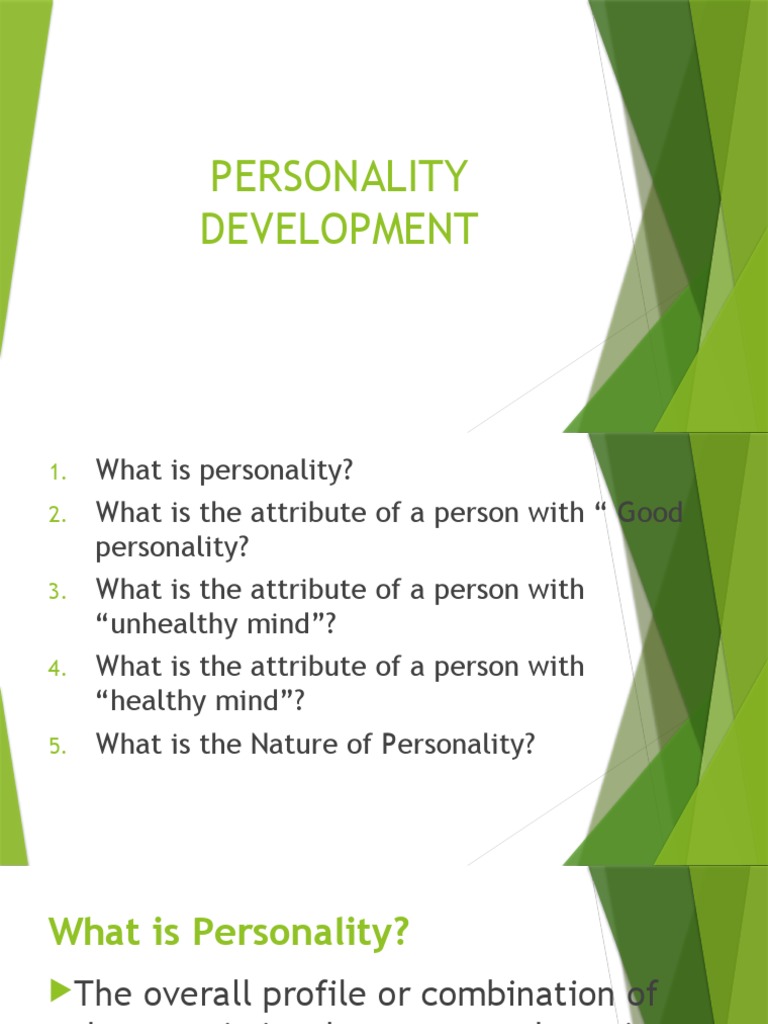 Build a Positive Personality in 40 Characters | PDF