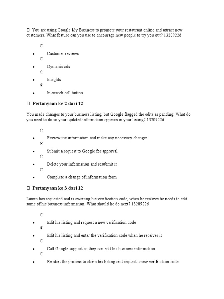 Google Busines | PDF