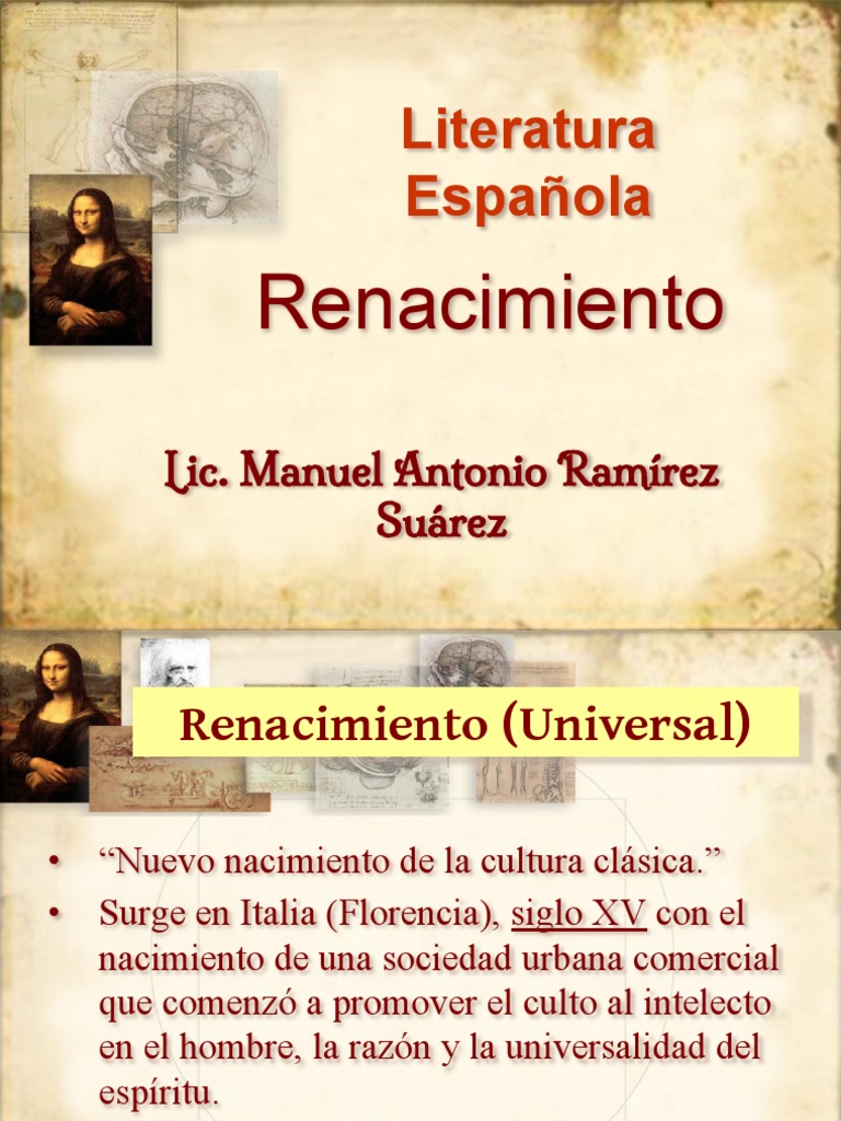 El Renacimiento PDF | PDF | Renacimiento | Novelas