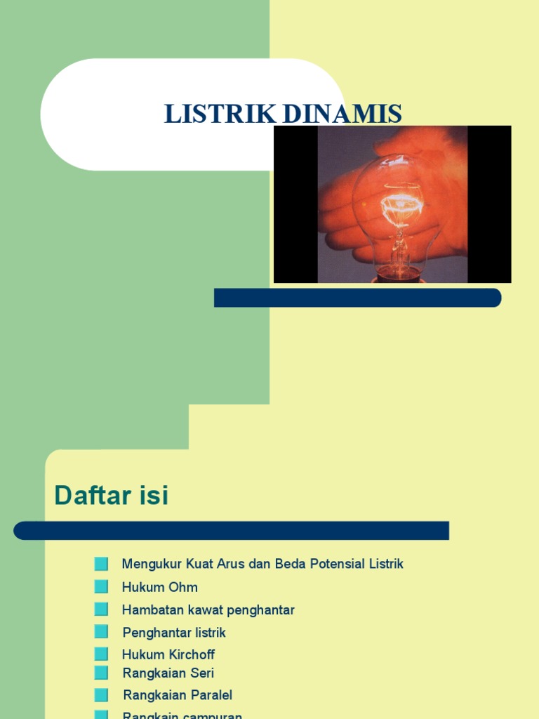 Animasi Listrik Dinamis | PDF